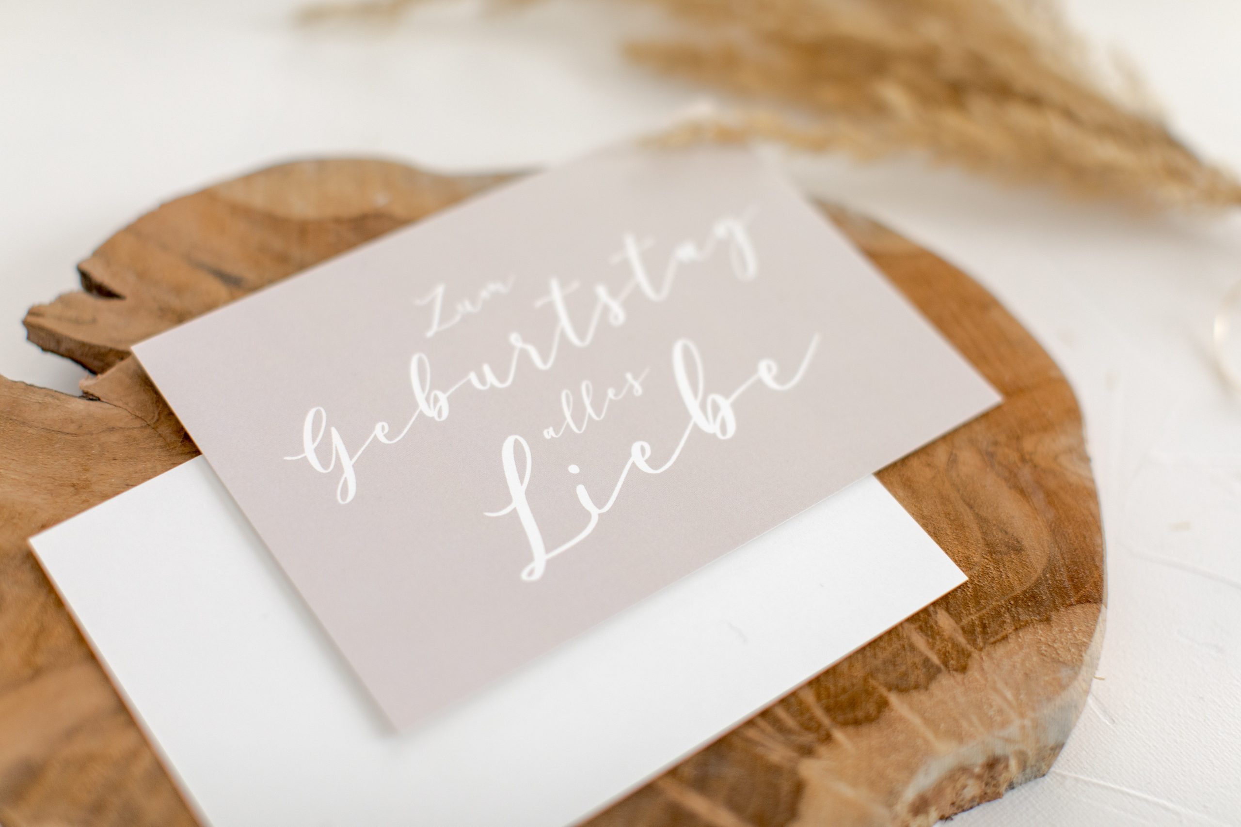 Zum Geburtstag – Postkarte DIN A6 – Photonasa Papeterie