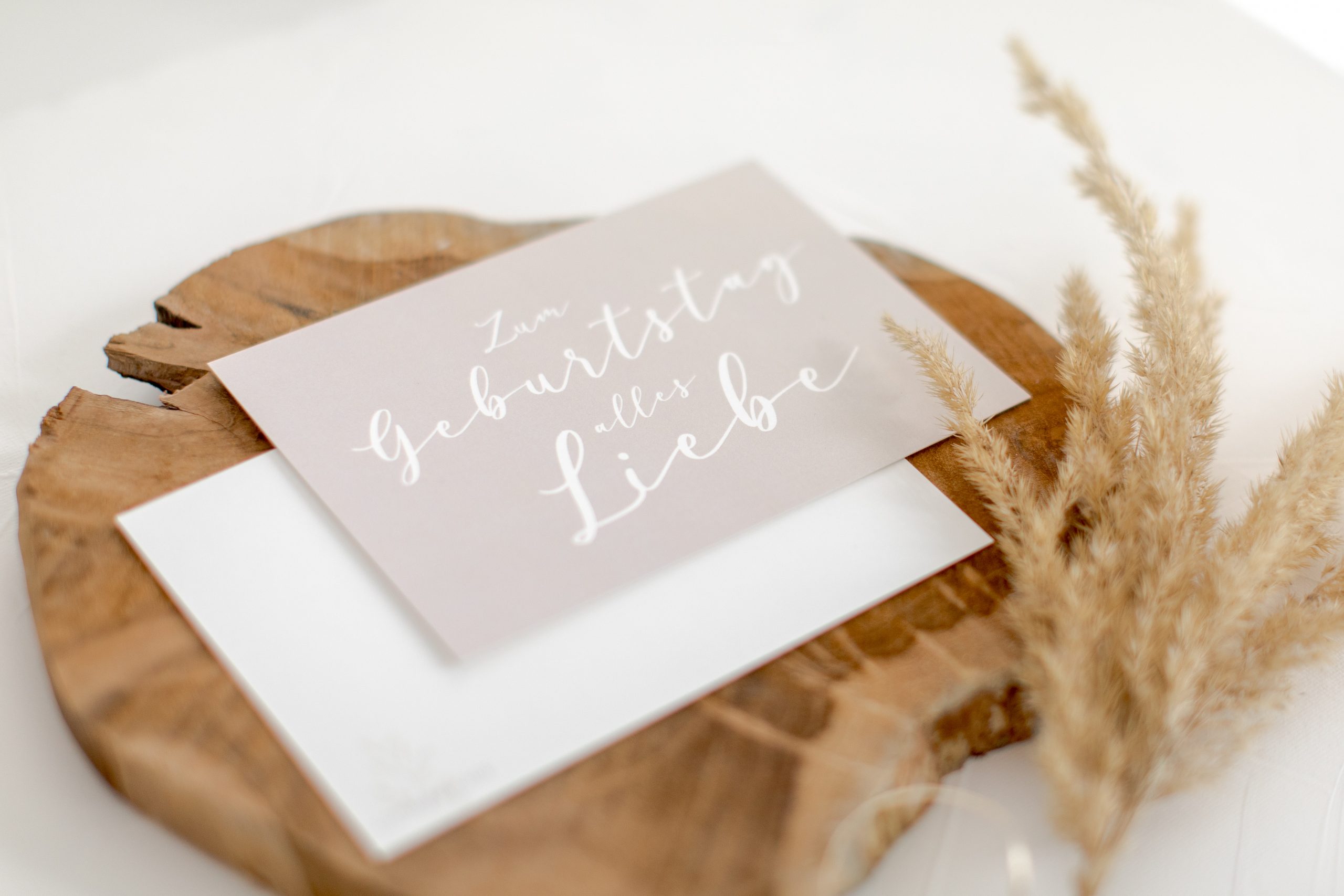 Zum Geburtstag – Postkarte DIN A6 – Photonasa Papeterie